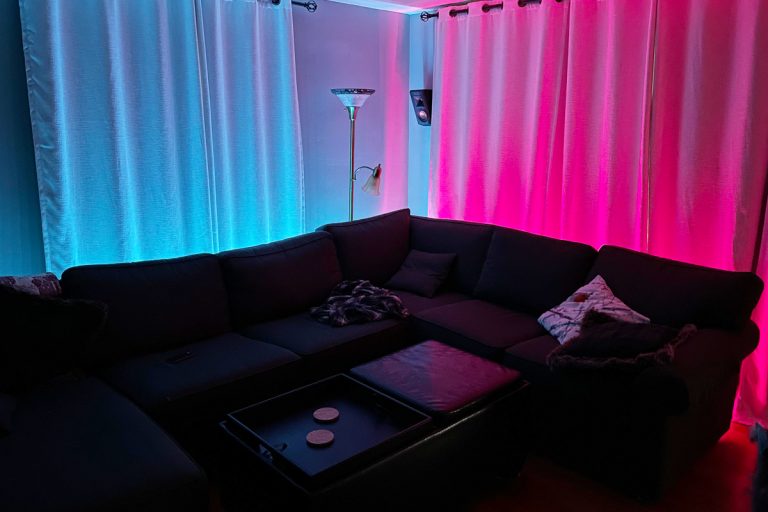 Behind Sectional Sofa Lighting Ideas - Homeluf