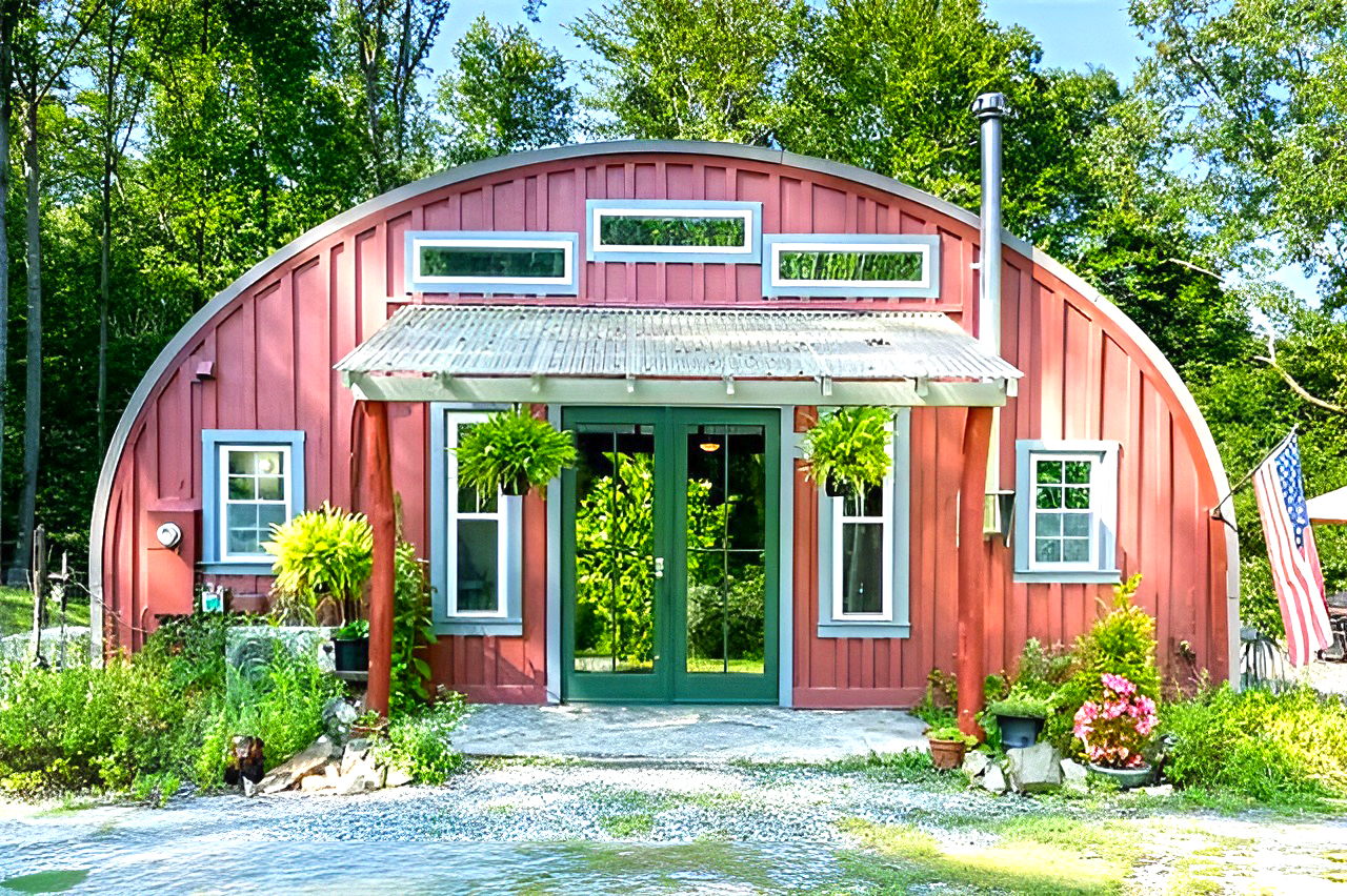 Inside Look at A Stunning Quonset Home: Exploring the Exterior ...