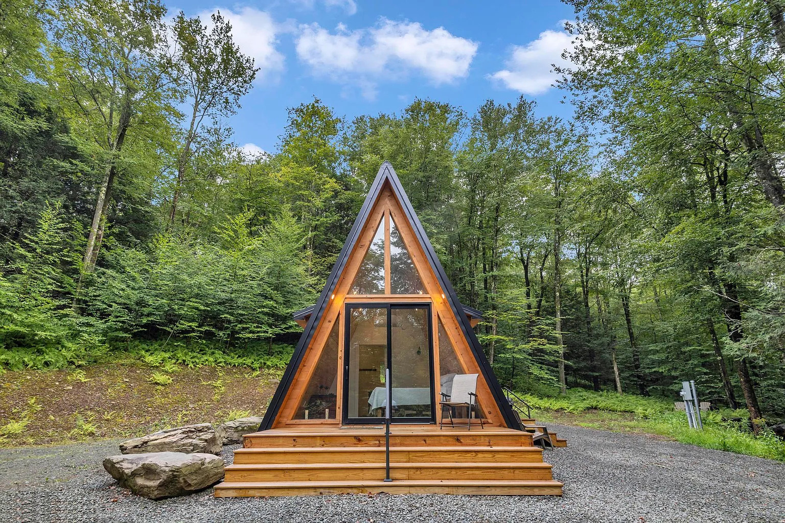 Small A-Frame Cabin with 1 Bed, 1 Bath, and 350 Sq Ft : Explore the ...