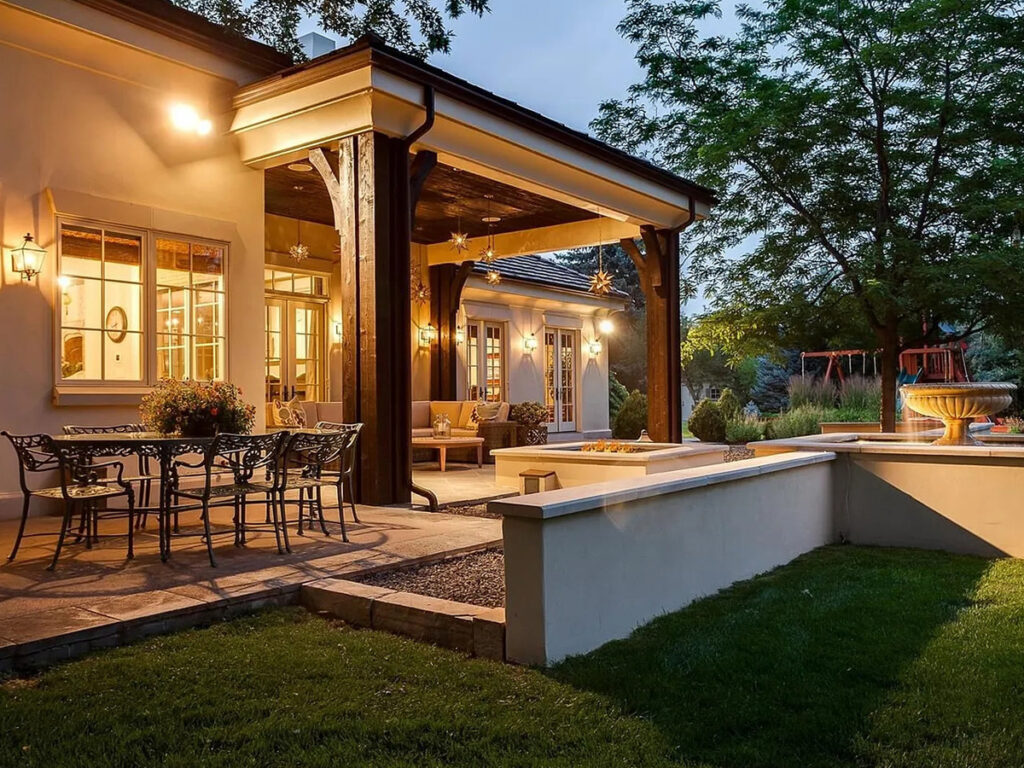 Modern French Country Home: Elegant Exterior and Cozy Interior Ideas